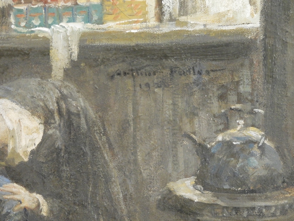 Arthur Davenport Fuller | Arthur Davenport Fuller Interior Genre ...