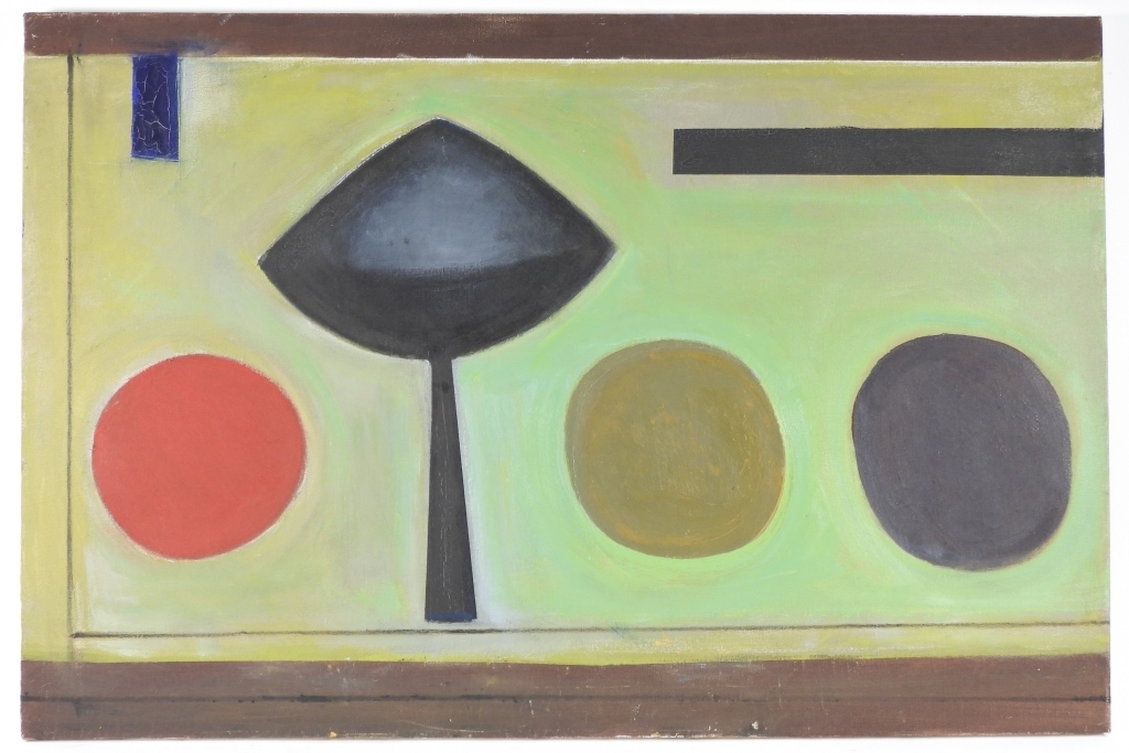 Joseph Gualtieri | Joseph Peter Gualtieri Abstract Painting (1916 ...