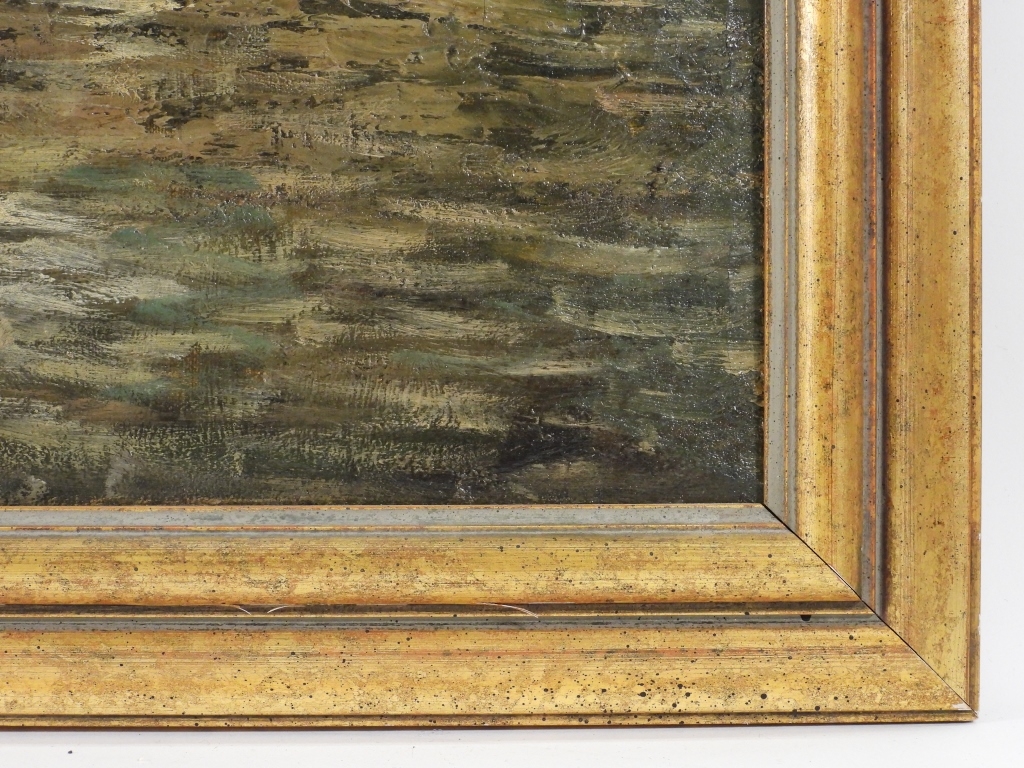 George William Whitaker | George Whitaker Coastal Skyline Painting ...