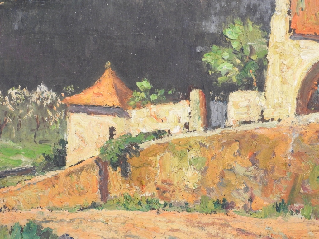 George Turland | George Turland Goosey Townscape Painting | MutualArt