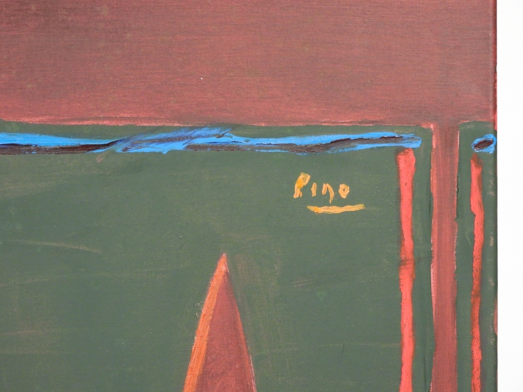 Pino Felipe | LG Felipe Pino Abstract Figure Painting (1945) | MutualArt