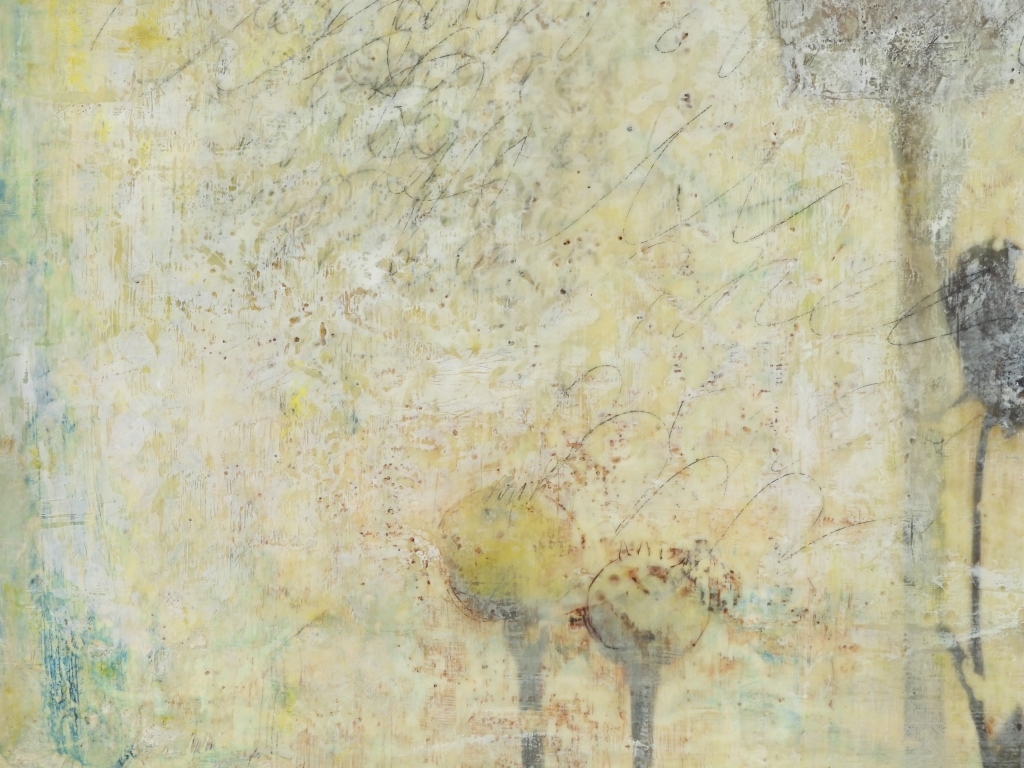 Jessie Pollock | Jessie Pollock Abstract Encaustic Painting | MutualArt