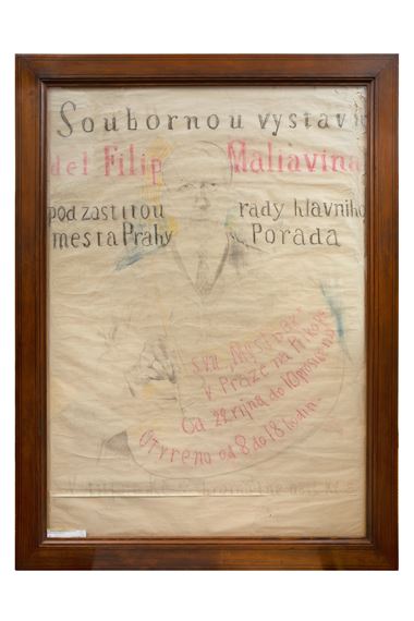 Philip Malyavin | Poster design for Malyavin's 1939 Prague exhibition ...