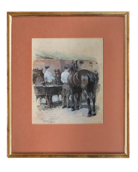 Gilbert Joseph Holiday | Barrack stables | MutualArt