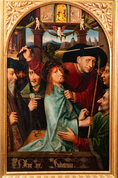 Hieronymus Bosch | Christ mocked (The Crowning with Thorns) | MutualArt