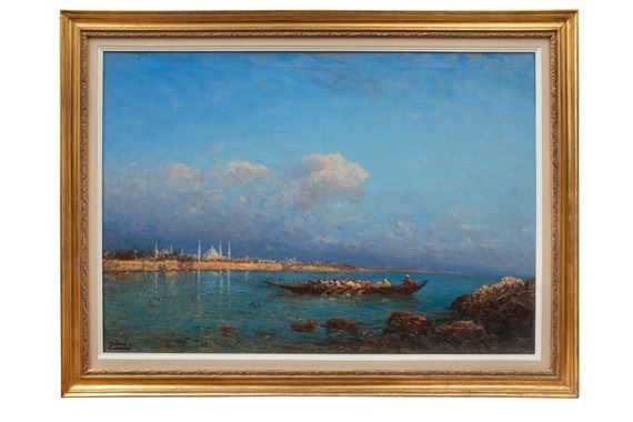Félix Ziem | View of Constantinople | MutualArt