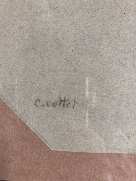 Charles Cottet | Joueur de flûte breton | MutualArt