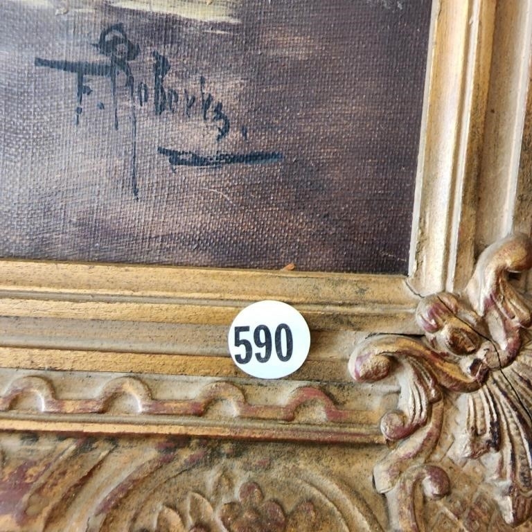 F. Roberts | Dutch Canal | MutualArt