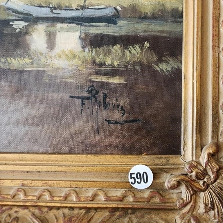 F. Roberts | Dutch Canal | MutualArt