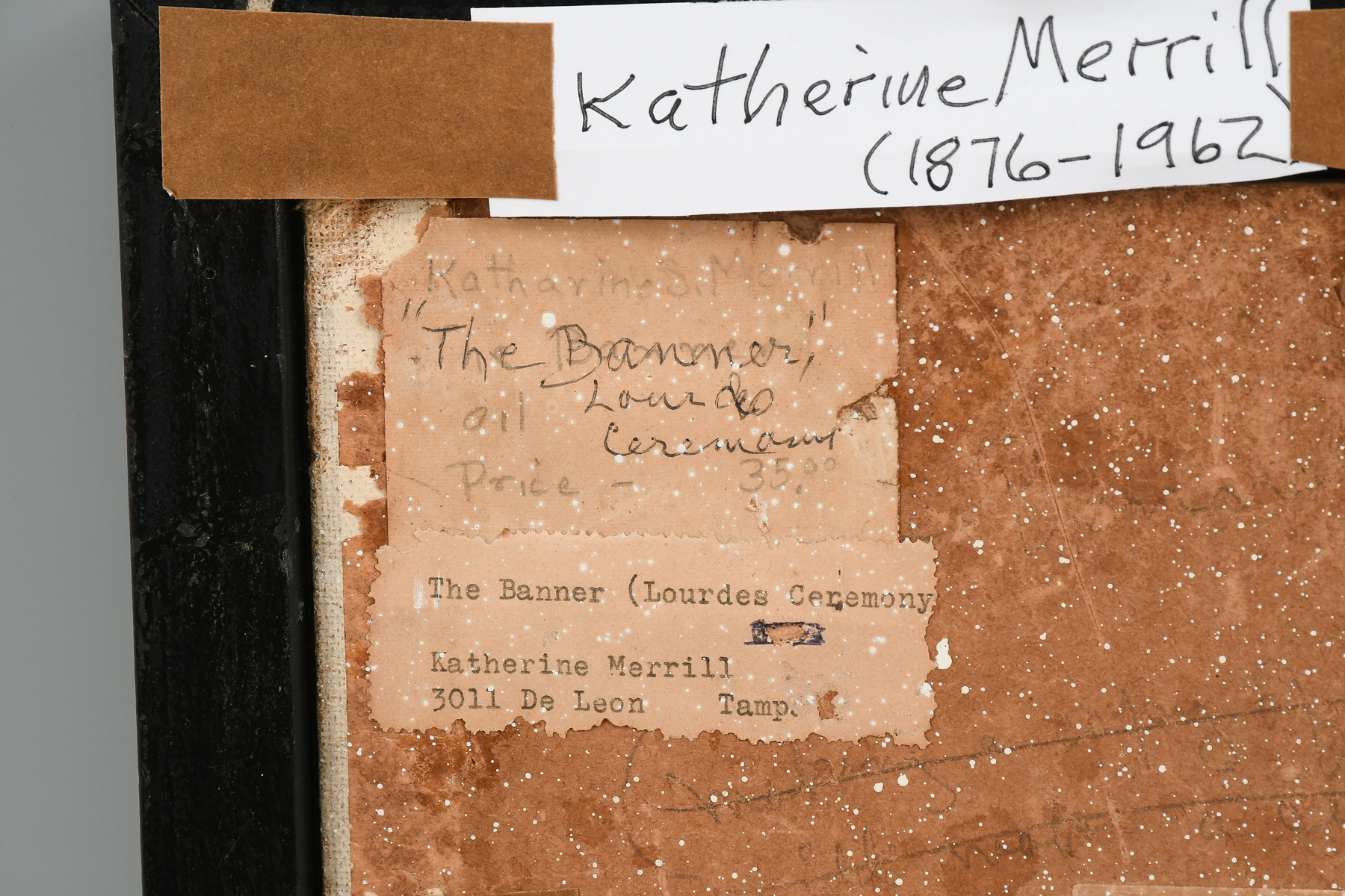 Katherine Merrill | ''The Banner Lourdes Ceremony'' (1876) | MutualArt