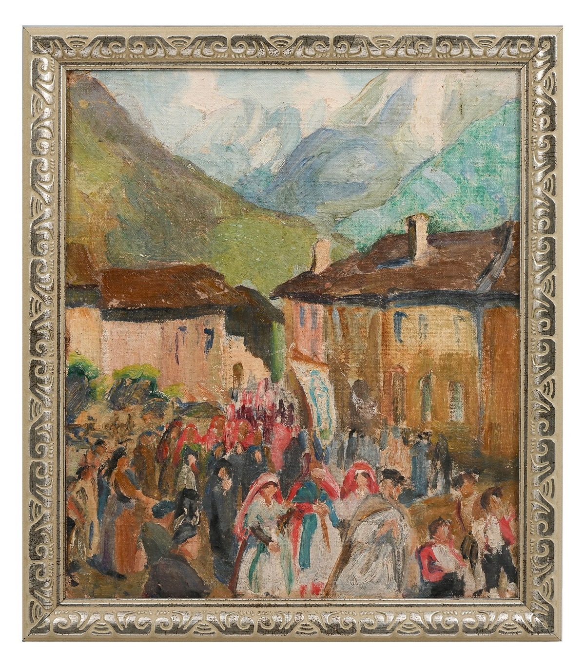 Katherine Merrill | ''The Banner Lourdes Ceremony'' (1876) | MutualArt