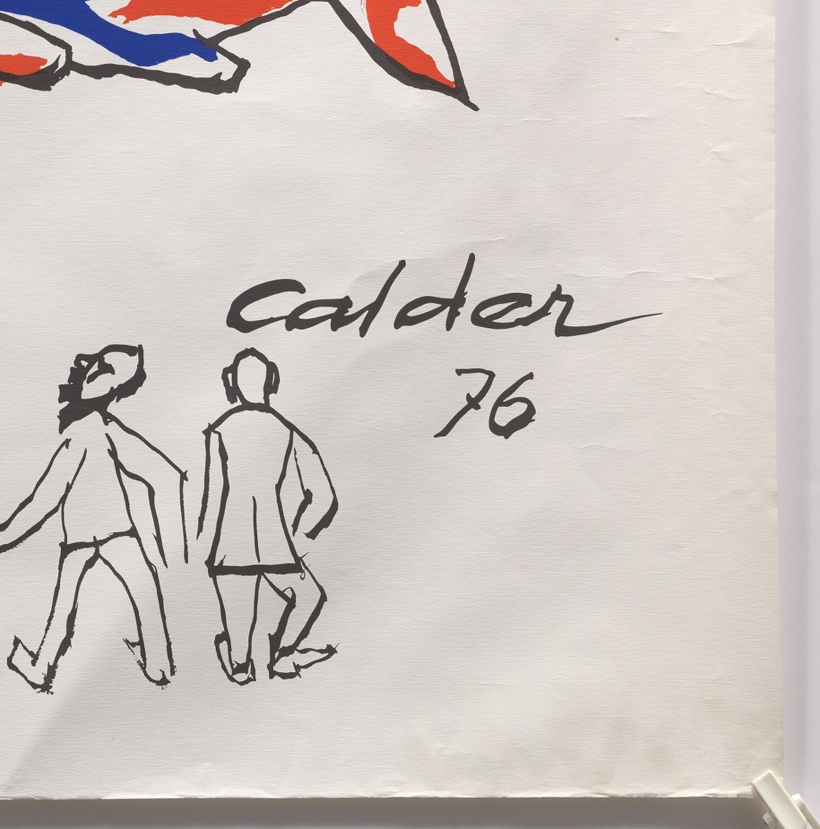 Alexander Calder | Flying Colors : Plane under Red Sun (1976) | MutualArt