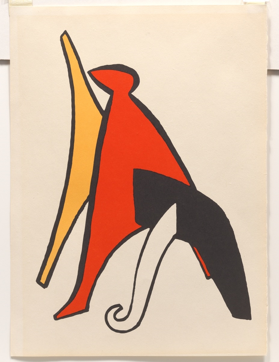 Alexander Calder | Stabile V from Derriere Le Miroir (Circa 1965 ...