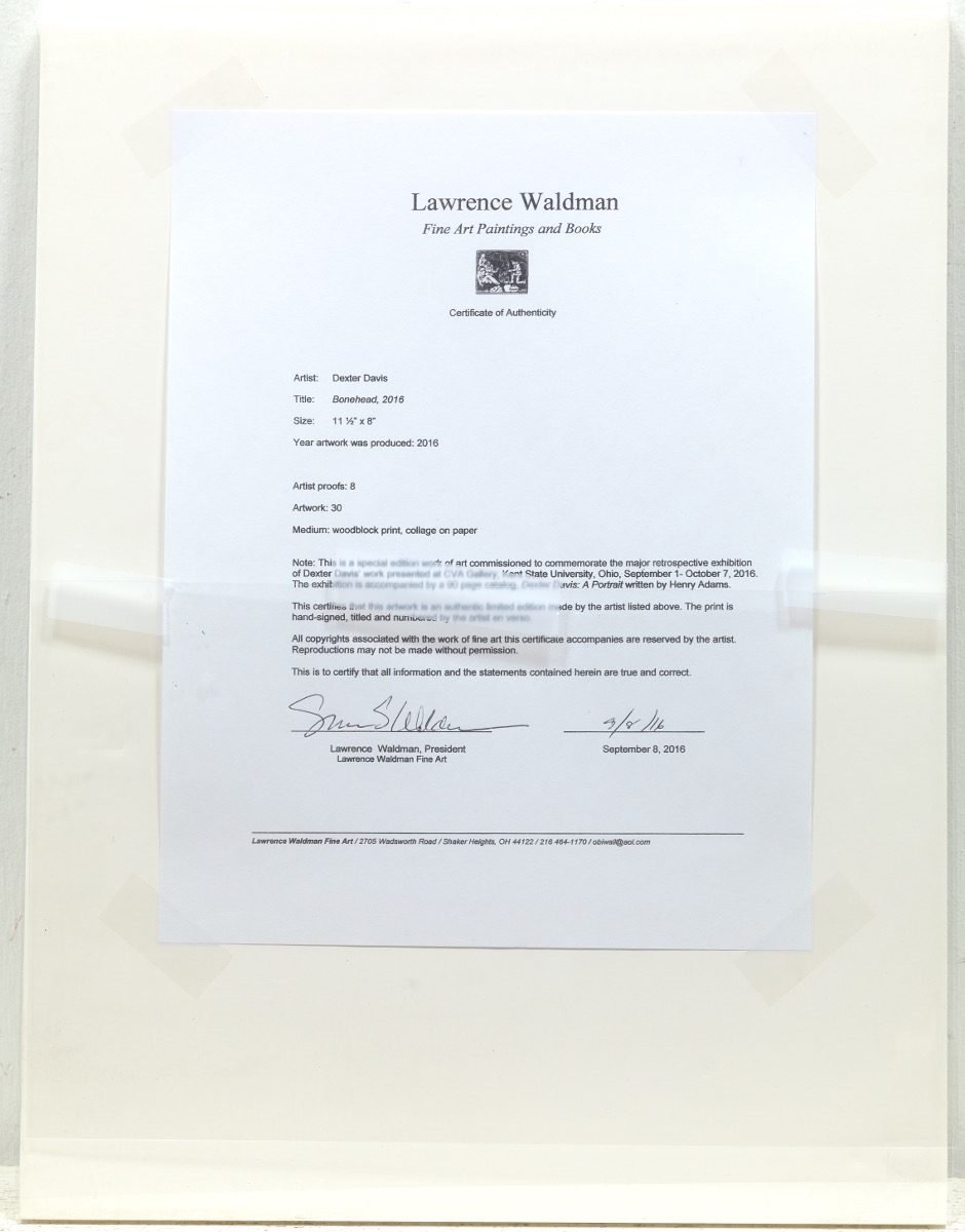 Dexter Davis | Bone Face (2016) | MutualArt