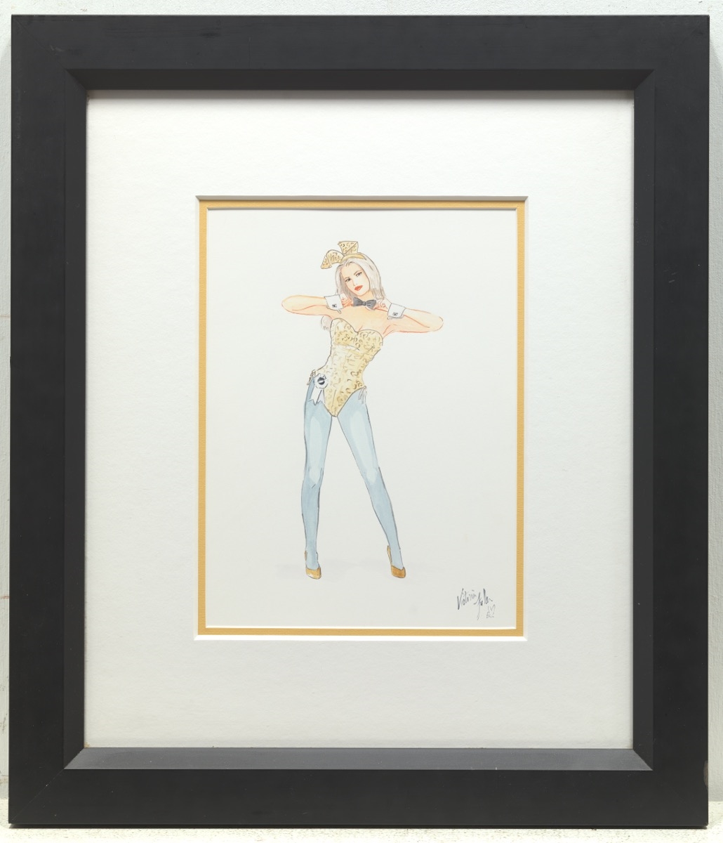 Victoria Fuller | Leopard Bunny Holding A Bow | MutualArt