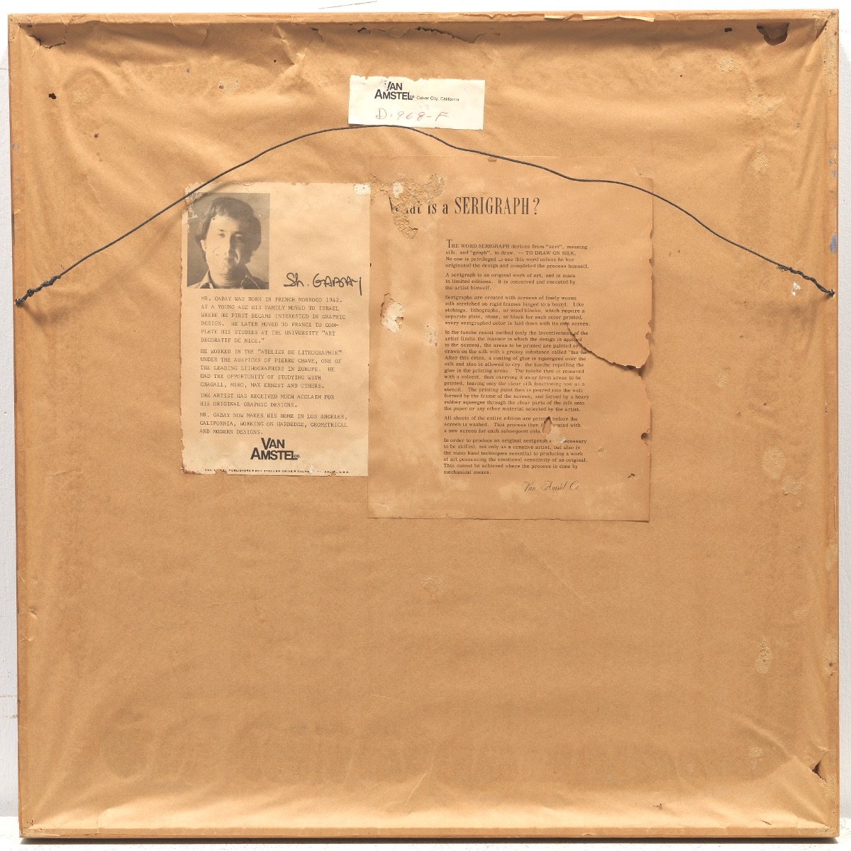 Shalom Gabay | Untitled op-art | MutualArt