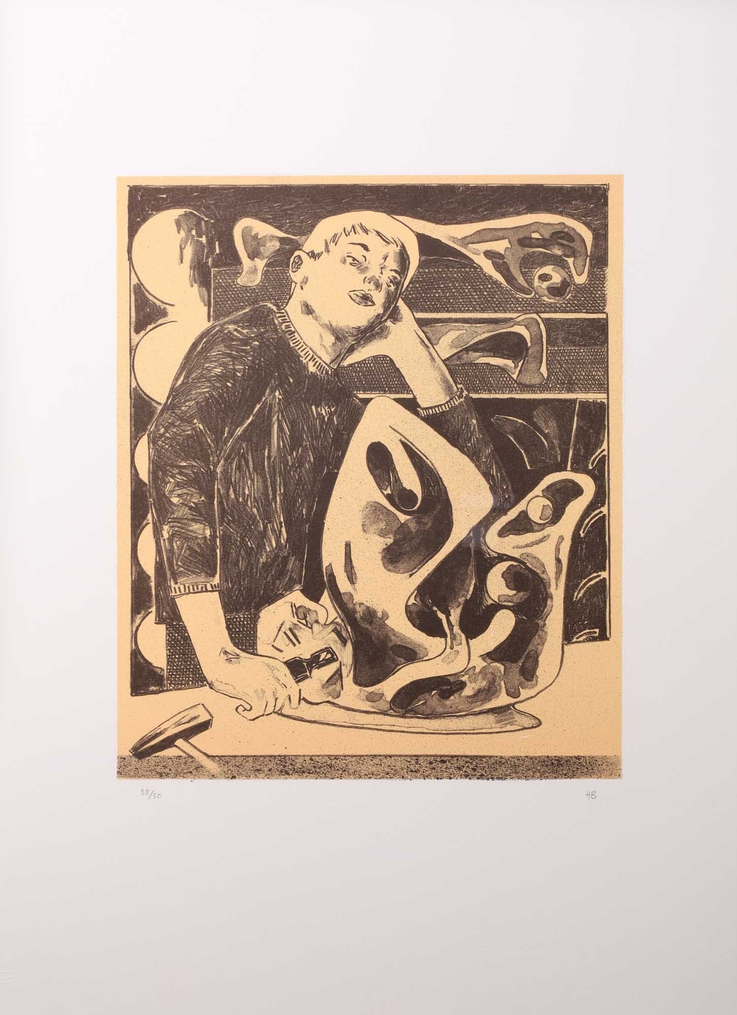 Hernan Bas | The Sculptor (2018) | MutualArt