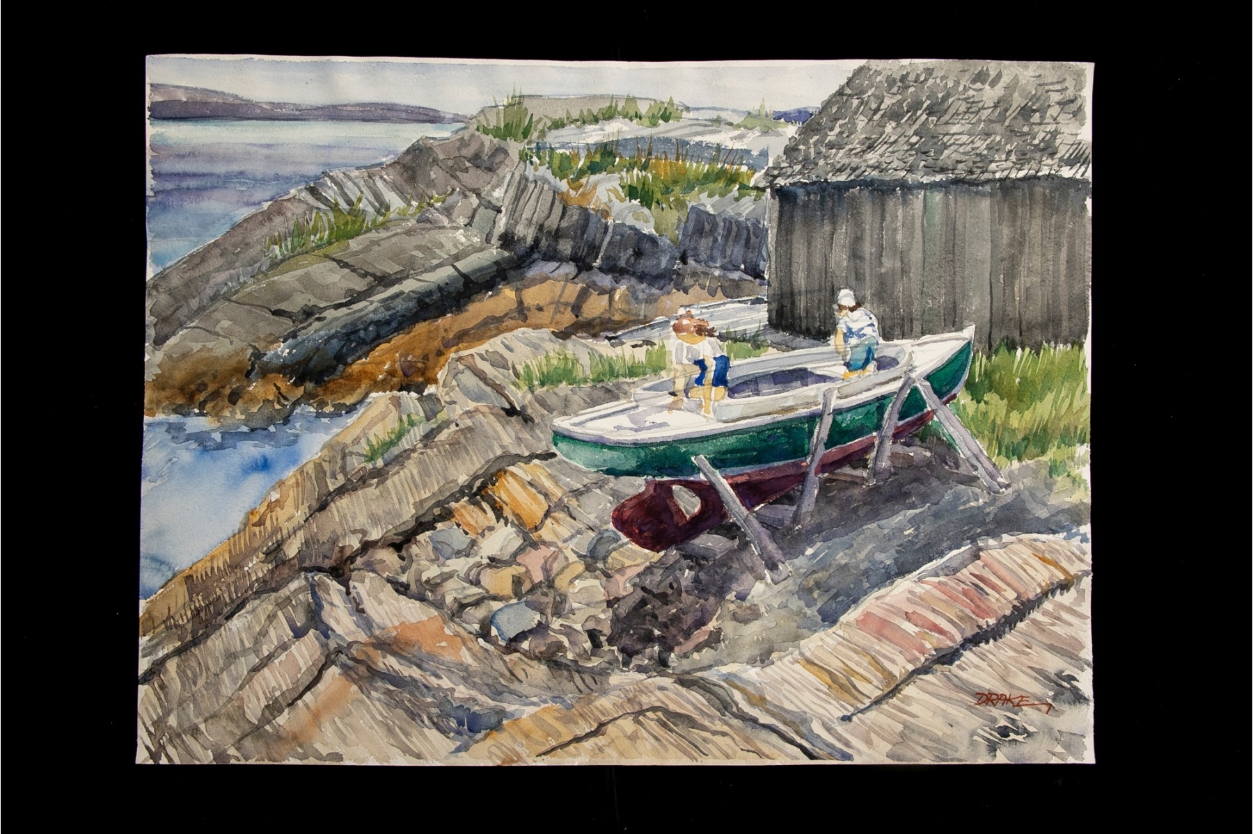 William L. Drake | Maintaining The Boat | MutualArt