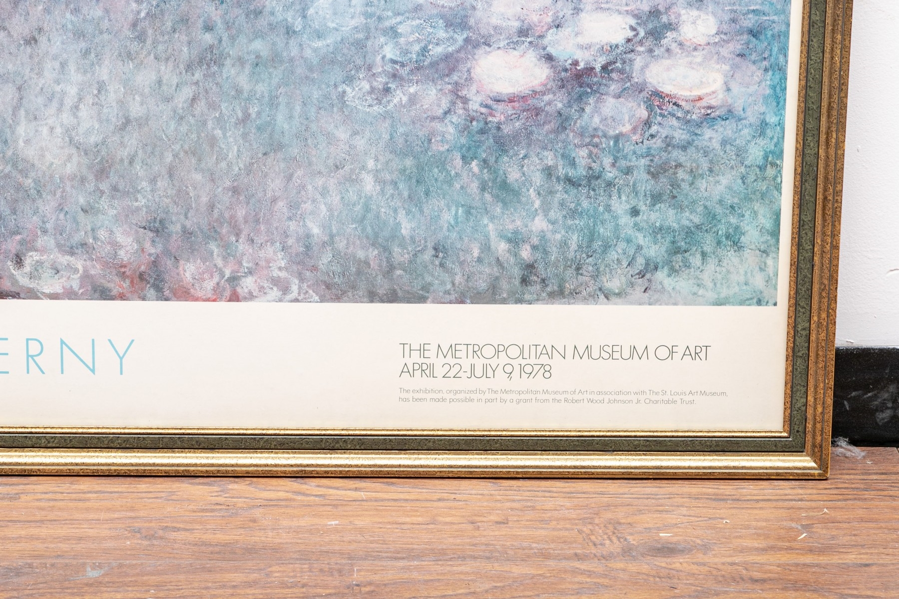 Claude Monet | MET 1978 Exhibition Poster | MutualArt