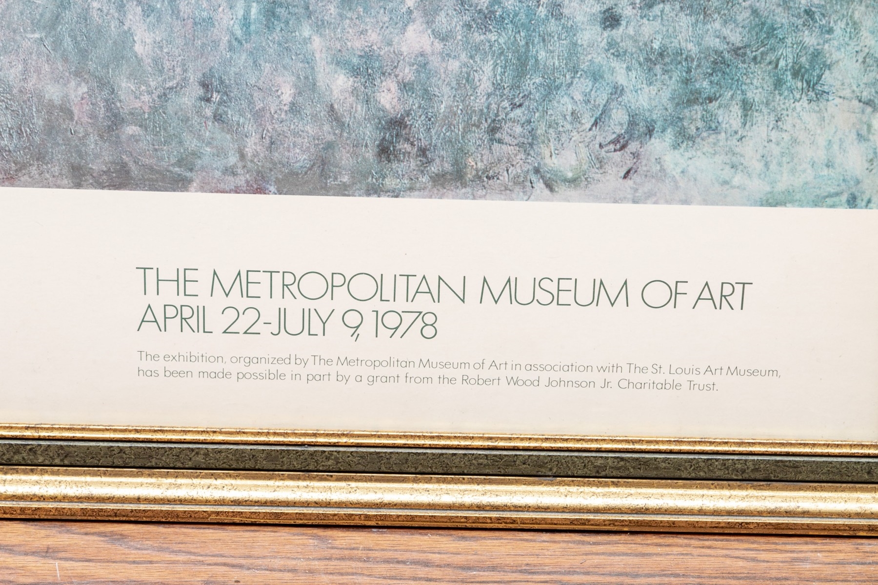 Claude Monet | MET 1978 Exhibition Poster | MutualArt