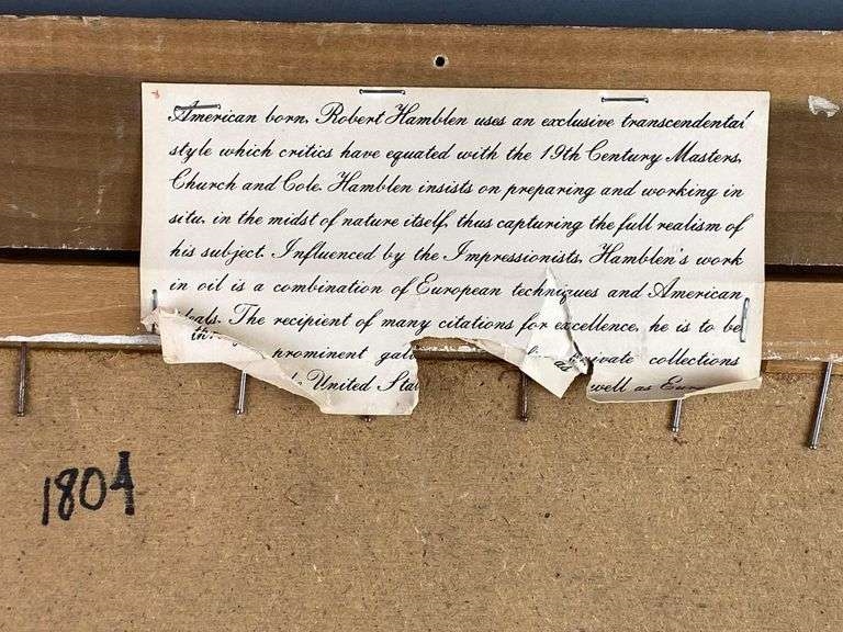 Robert Hamblen | October Perfection | MutualArt