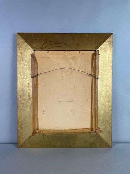 Abraham Rattner | Vintage Abraham Rattner Mixed Media Old Woman ...