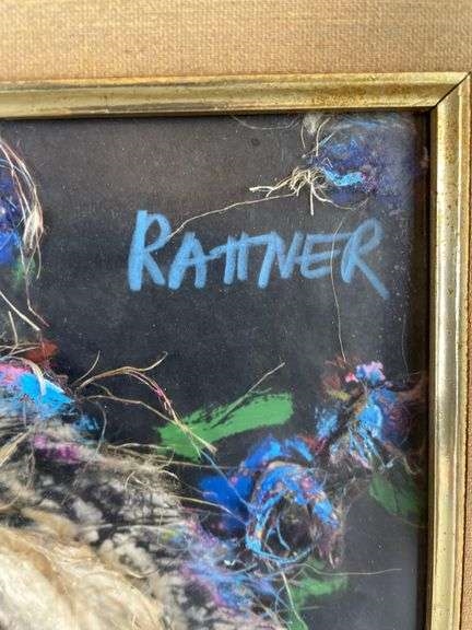 Abraham Rattner | Vintage Abraham Rattner Mixed Media Old Woman ...