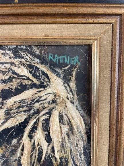 Abraham Rattner | Vintage Abraham Rattner Mixed Media Young Boy ...