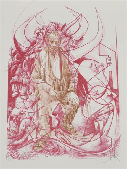 Raymond Moretti | Seated man | MutualArt