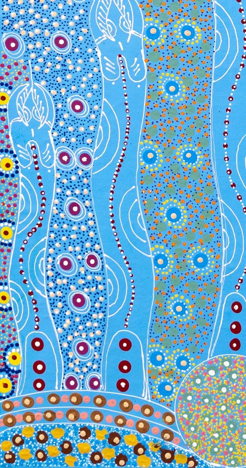Cindy Wallace Nungurrayi | Dreamtime Sisters (2021) | MutualArt