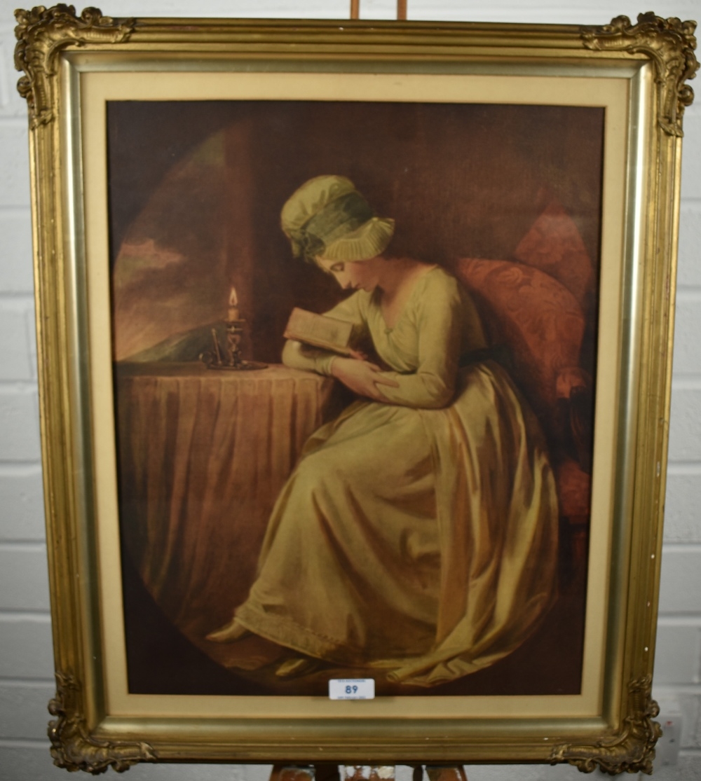 George Romney | Serena/Emma Hart reading | MutualArt