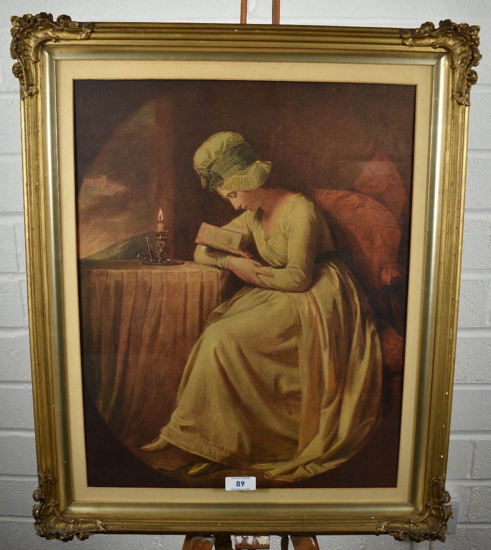 George Romney | Serena/Emma Hart reading | MutualArt