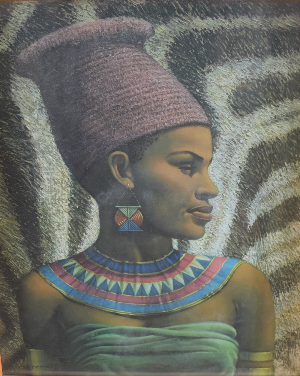 Vladimir Tretchikoff | Zulu maiden | MutualArt