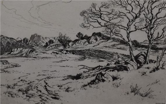 Bernard Eyre Walker | landscape | MutualArt