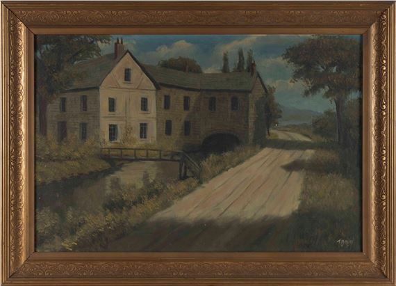 T. Bailey | An old riverside mill | MutualArt