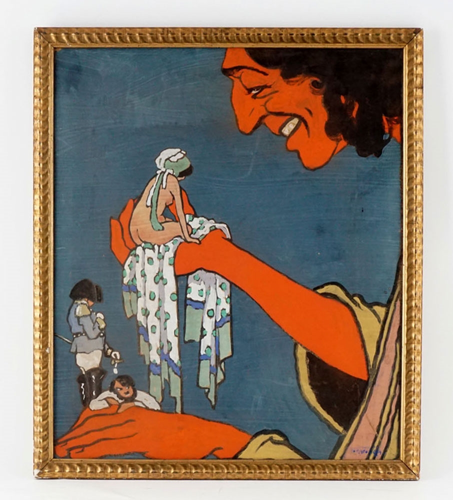 Géza Faragó | Montréal 53x46cm - 21x18 English description: Untitled ...