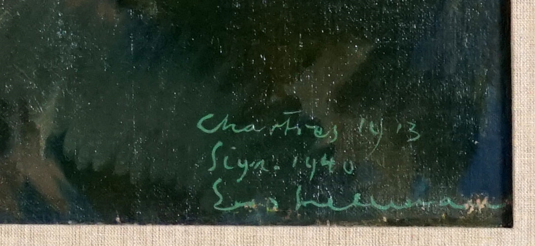 Eero Snellman | Chartres 1913 Siyn(?) 1940 (1913) | MutualArt