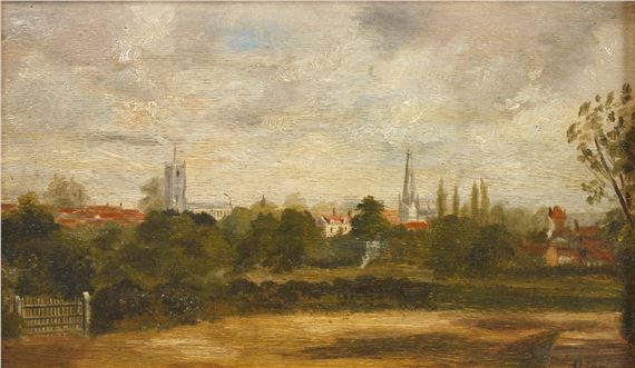 Adolf Heinrich Lier | Stadtansicht (1870) | MutualArt