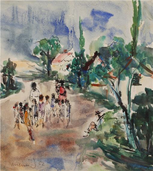 Albert Hennig | Kindergartenausflug (1962) | MutualArt