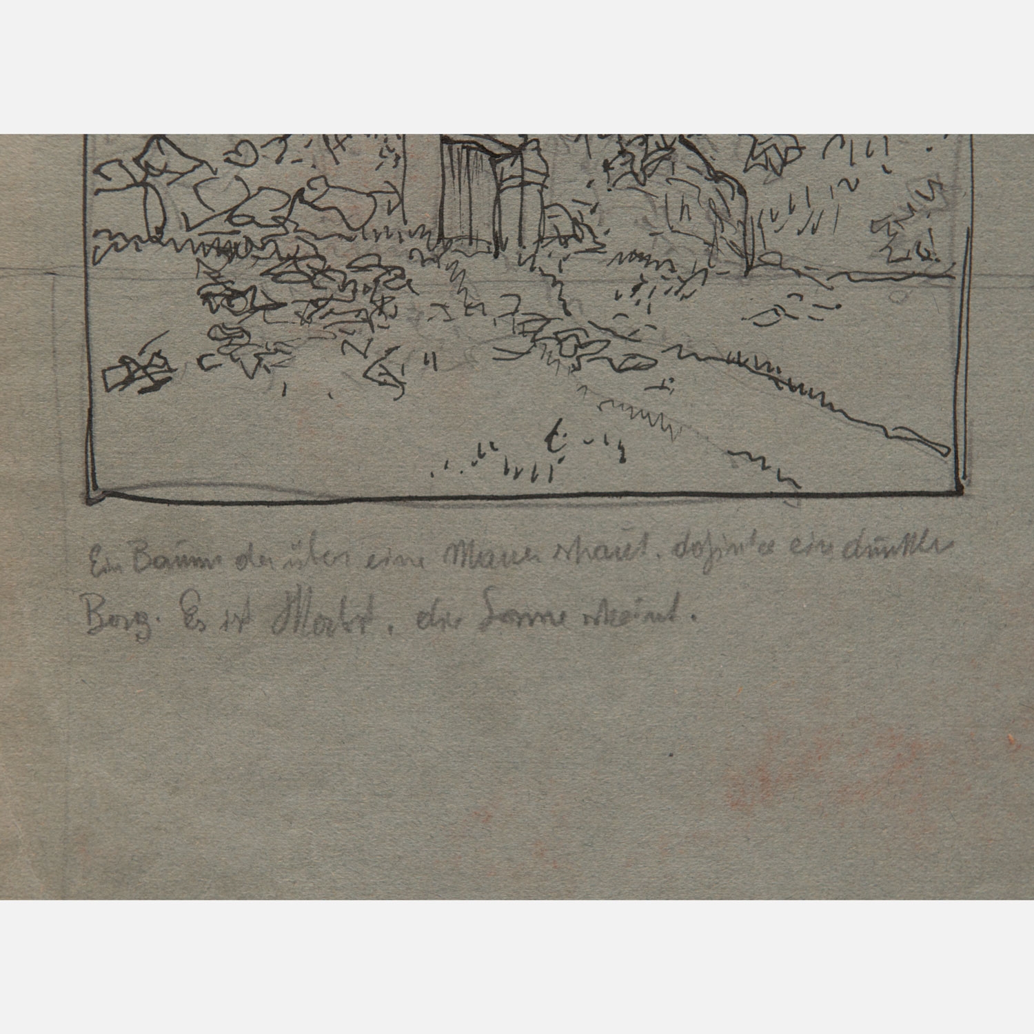 Alexander Rothaug | preparatory drawing with describtion | MutualArt