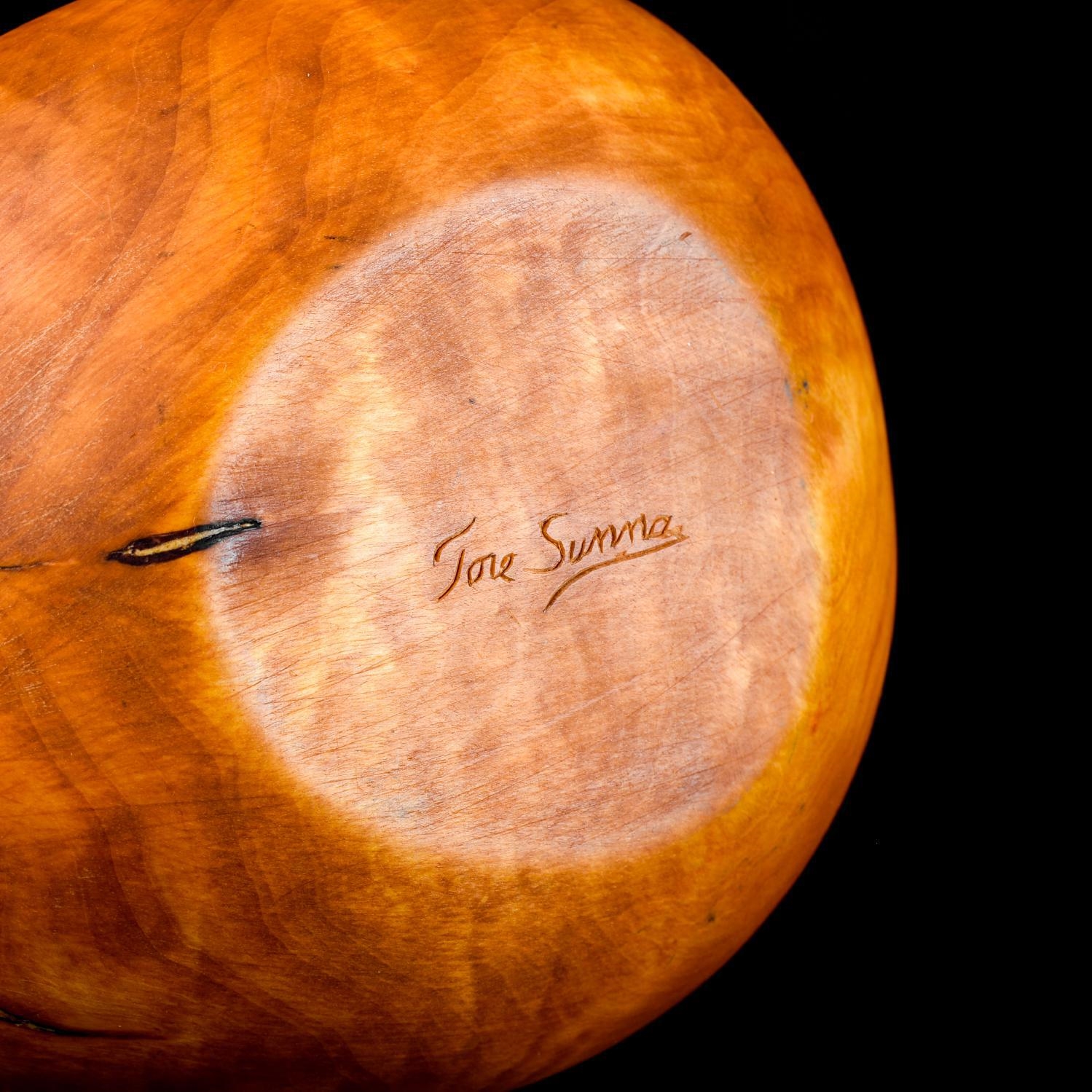 Thore Sunna | Sculpture / Box with lid depicting a grouse on a foot ...