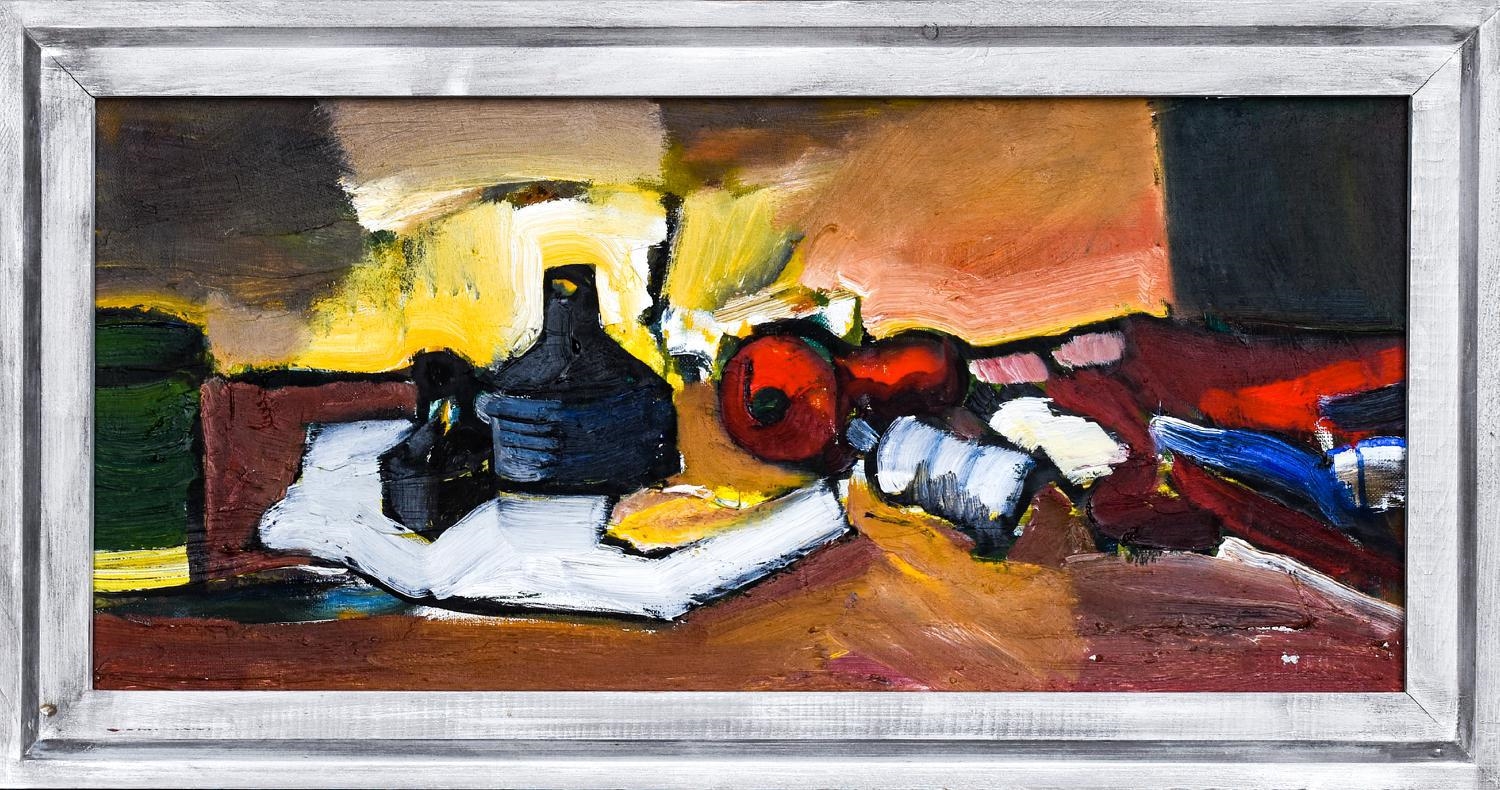 Sture Meijer | Still life with ink bottles | MutualArt
