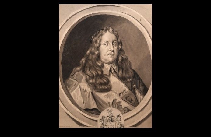 Achille Devéria | Portrait of Sir William Paston, 1st Baronet of Oxnead ...