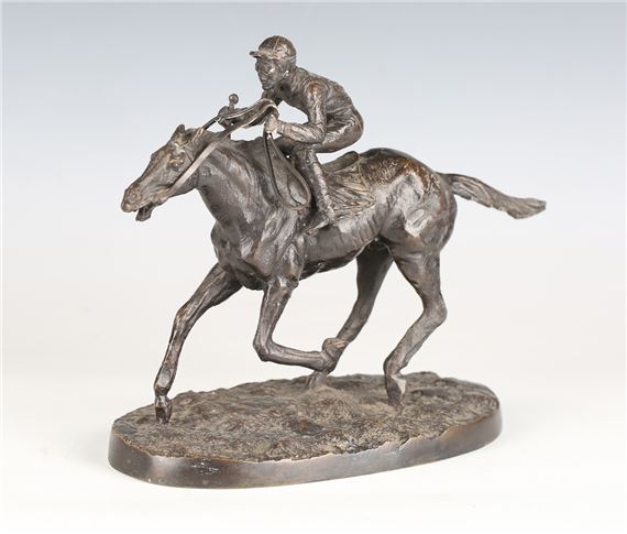 Pierre-Jules Mene | a 20th century patinated cast bronze model of a ...
