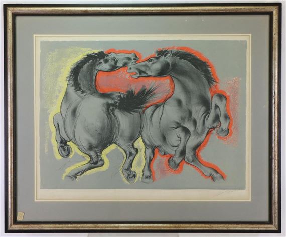 Hans Erni | Horses | MutualArt