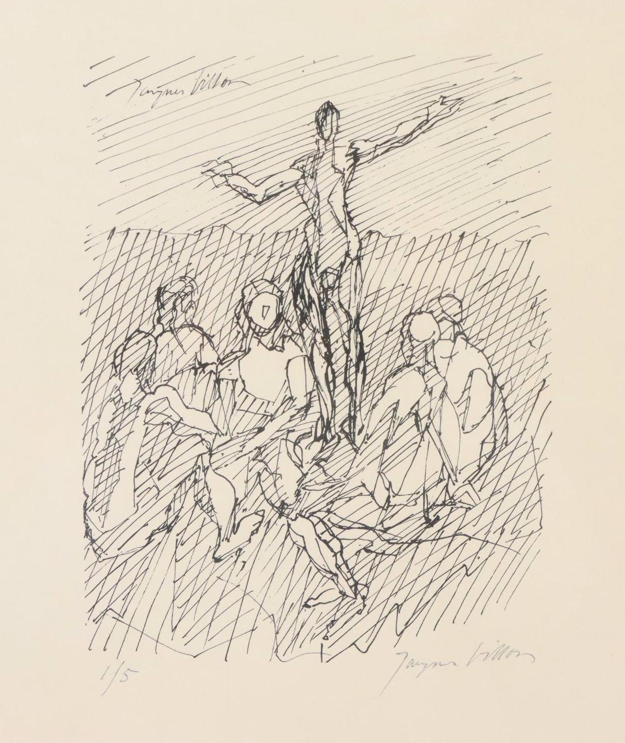 Jacques Villon | Figural composition | MutualArt