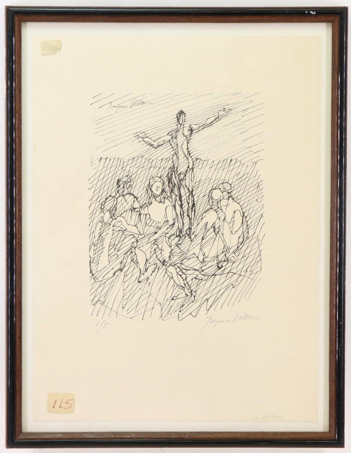 Jacques Villon | Figural composition | MutualArt