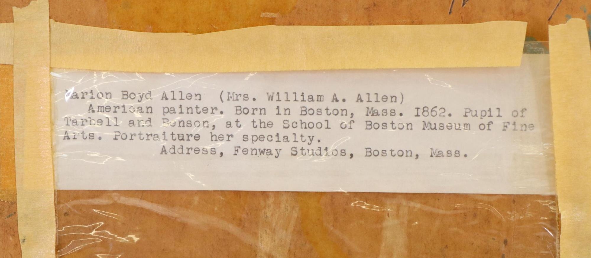 Marion Boyd Allen | Impressionist landscape (1914) | MutualArt