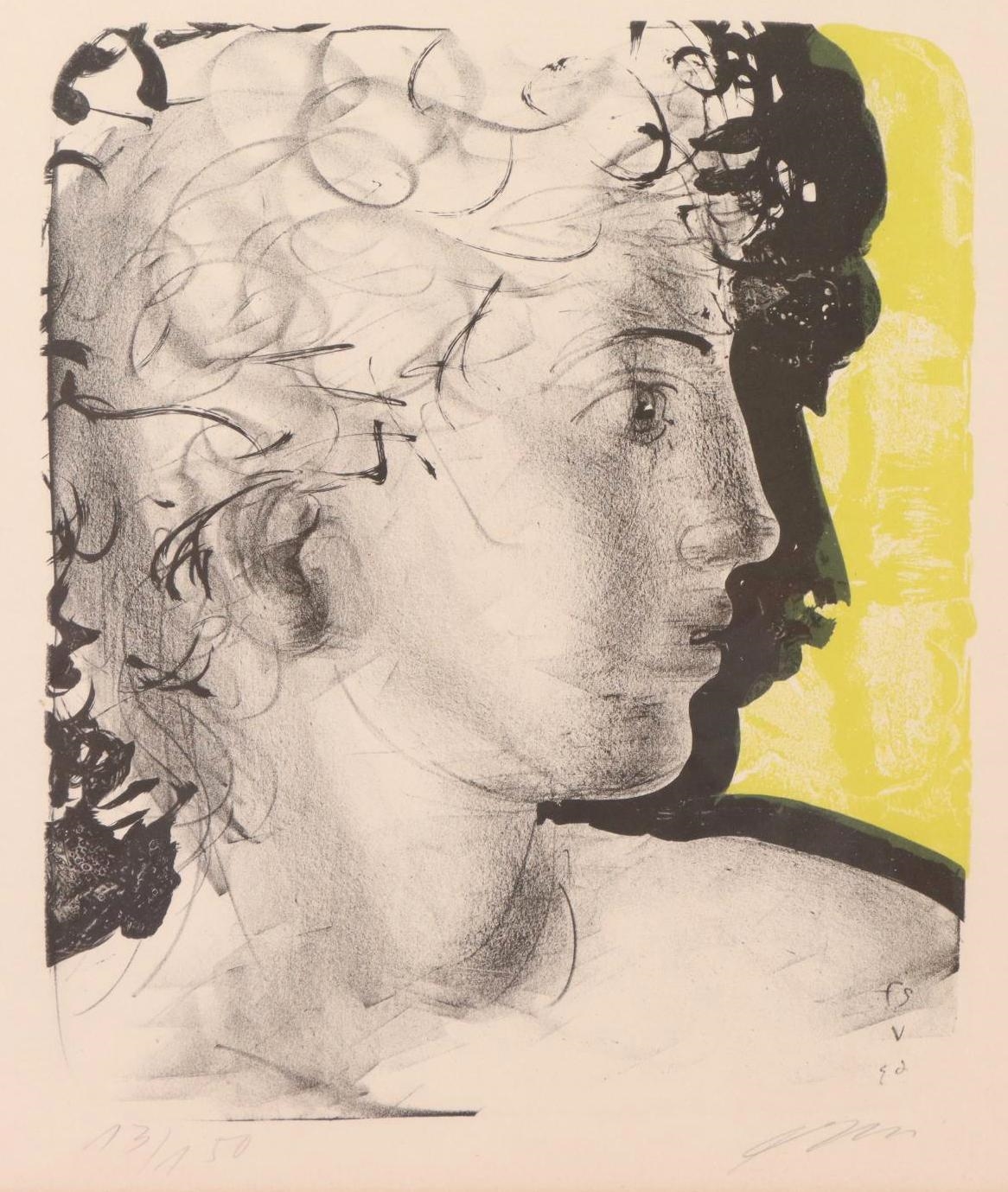 Hans Erni | Portrait of a young man | MutualArt