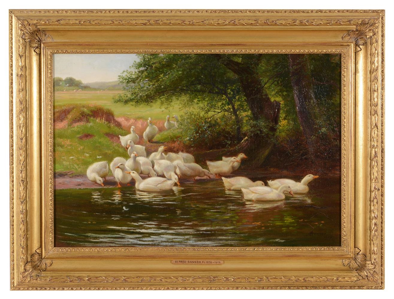 Alfred Banner | MORNING BATH (1907) | MutualArt